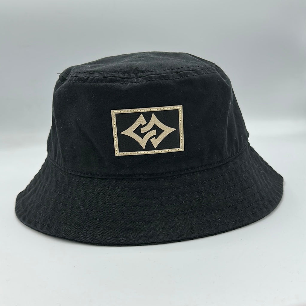 Bucket Hat - BOX logo in GOLD on “BLACK” – Cutty Clothing